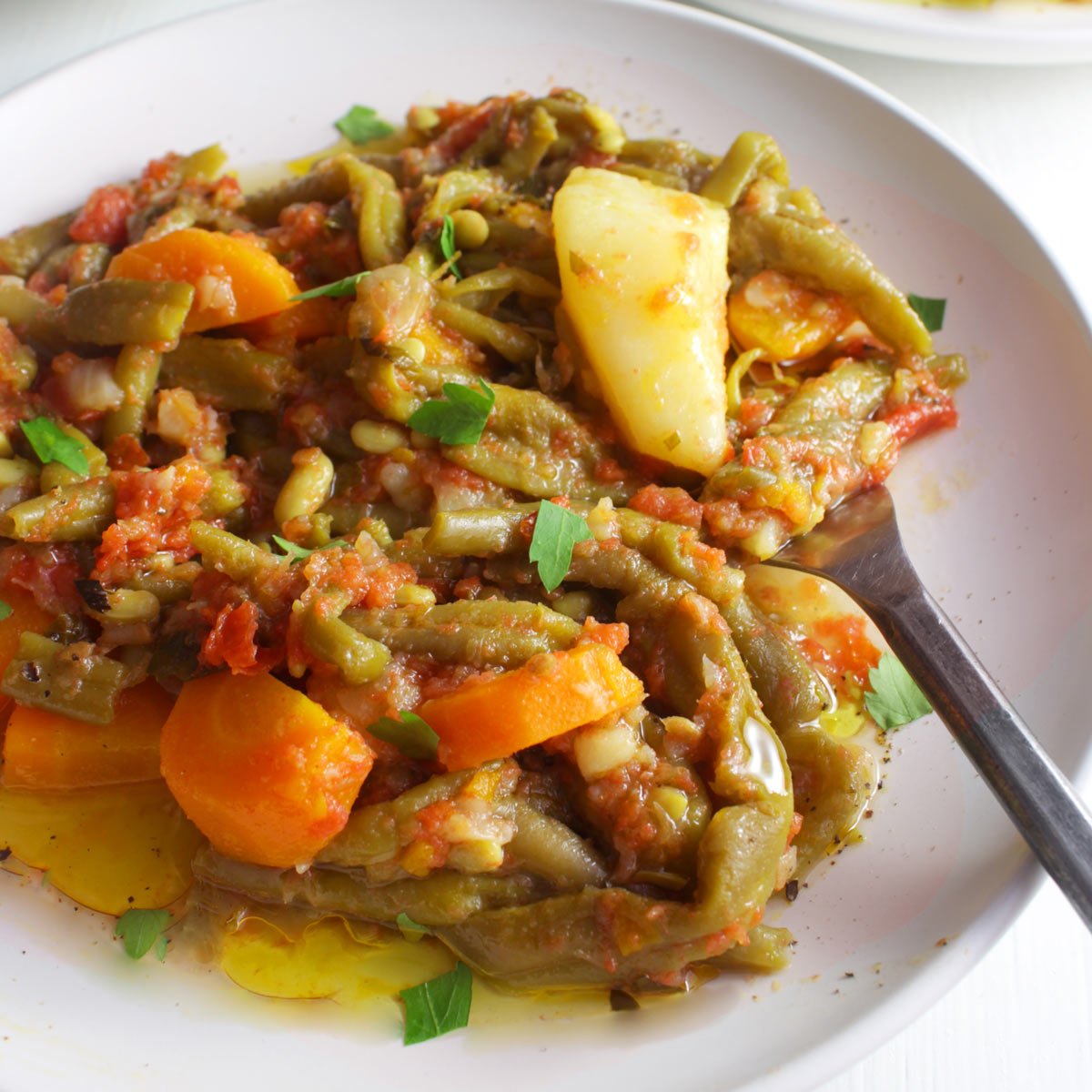 GREEK GREEN BEAN RECIPE - 30 days of Greek food