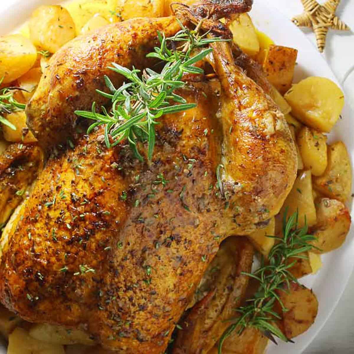 CHRISTMAS STUFFED WHOLE POULTRY - 30 days of Greek food