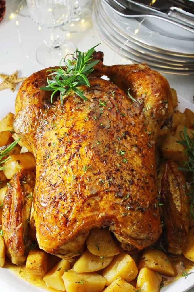 CHRISTMAS STUFFED WHOLE POULTRY - 30 days of Greek food