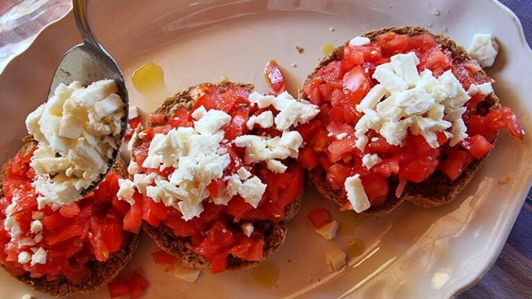 MAKE DAKOS SALAD LIKE A GREEK - 30 days of Greek food