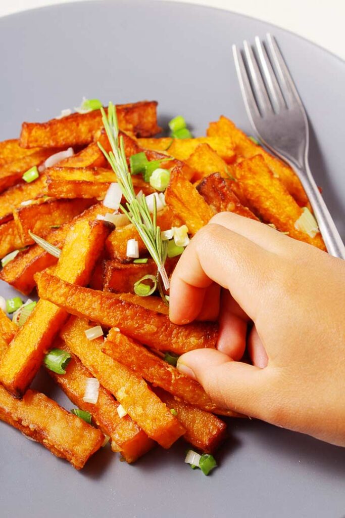 GREEK FRIED PUMPKIN - 30 days of Greek food