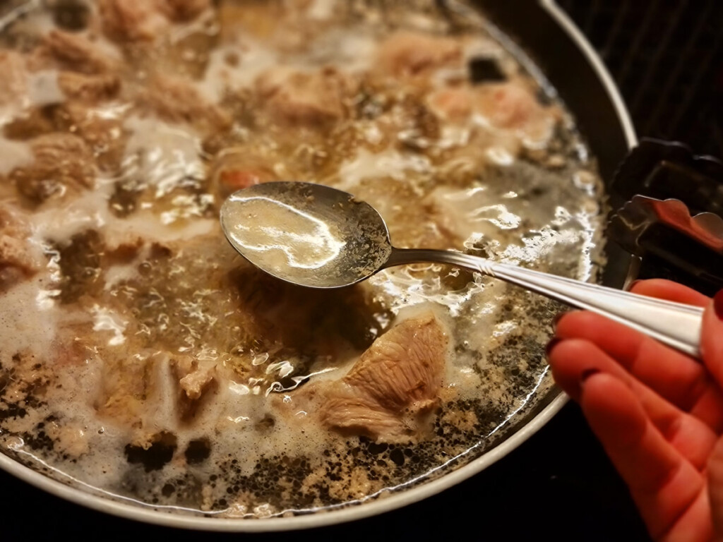 GREEK PORK CHUNKS – TIGANIA - 30 days of Greek food