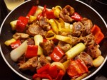 GREEK PORK CHUNKS – TIGANIA - 30 days of Greek food