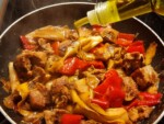 GREEK PORK CHUNKS – TIGANIA - 30 days of Greek food