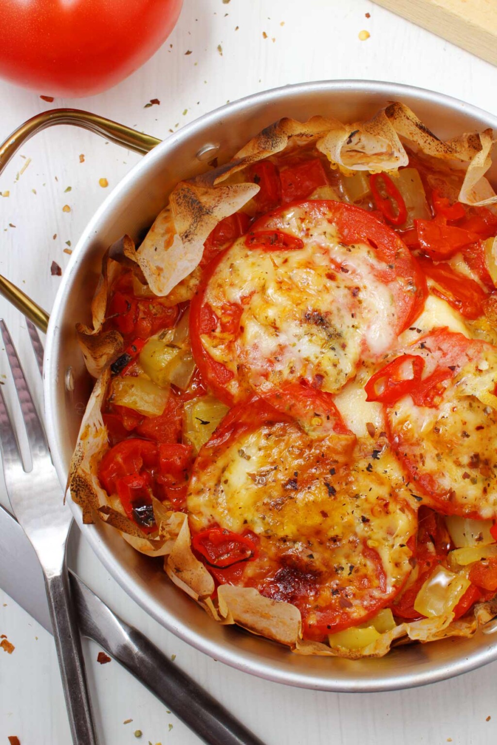 GREEK BAKED FETA APPETIZER – BOUGIOURDI - 30 days of Greek food