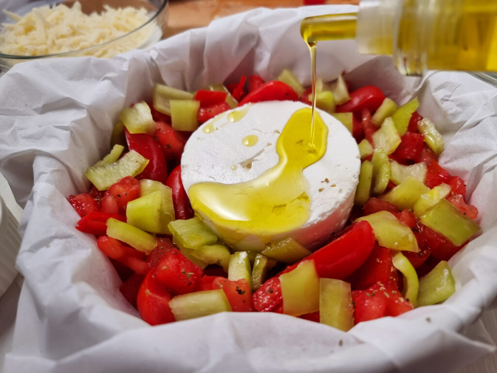 GREEK BAKED FETA APPETIZER – BOUGIOURDI - 30 days of Greek food