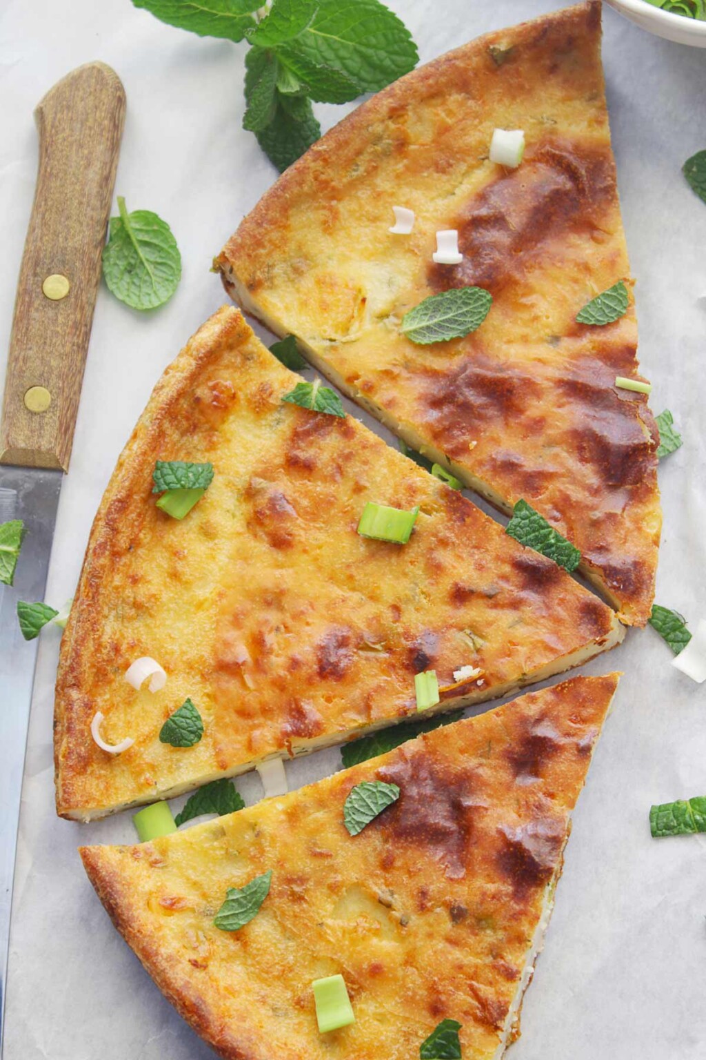 GREEK CHEESE AND FLOUR PIE - 30 days of Greek food