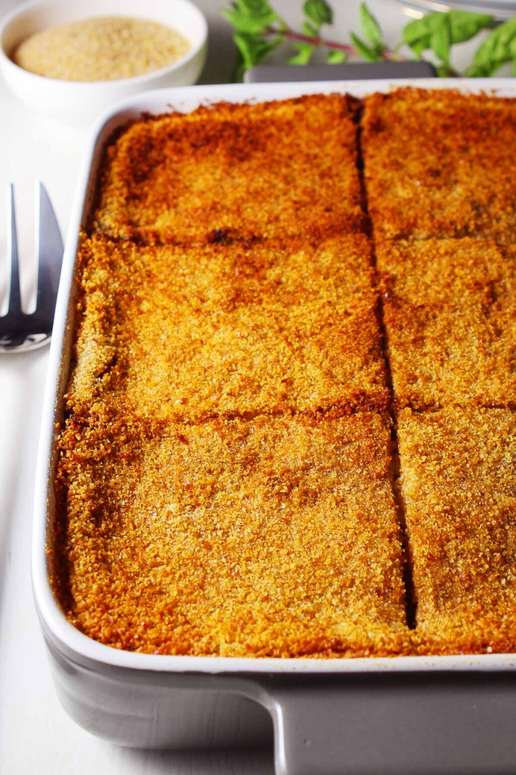 GREEK CHEESY POTATO SOUFFLÉ - 30 days of Greek food