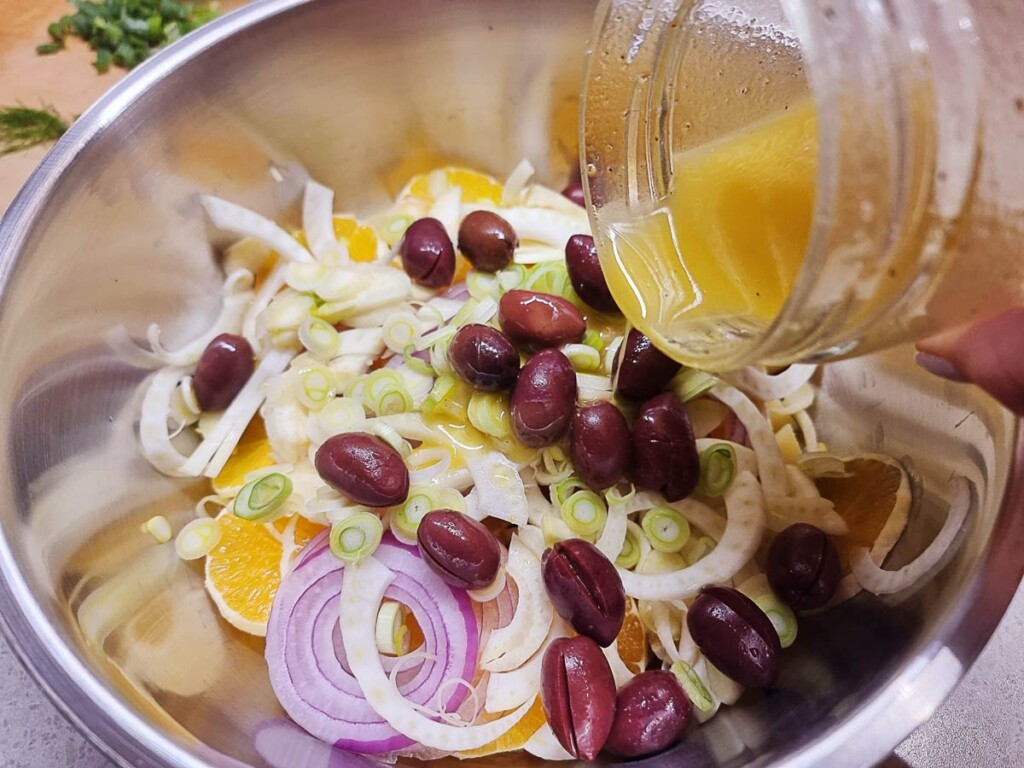 GREEK ORANGE AND FENNEL SALAD - 30 days of Greek food
