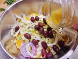 GREEK ORANGE AND FENNEL SALAD - 30 days of Greek food