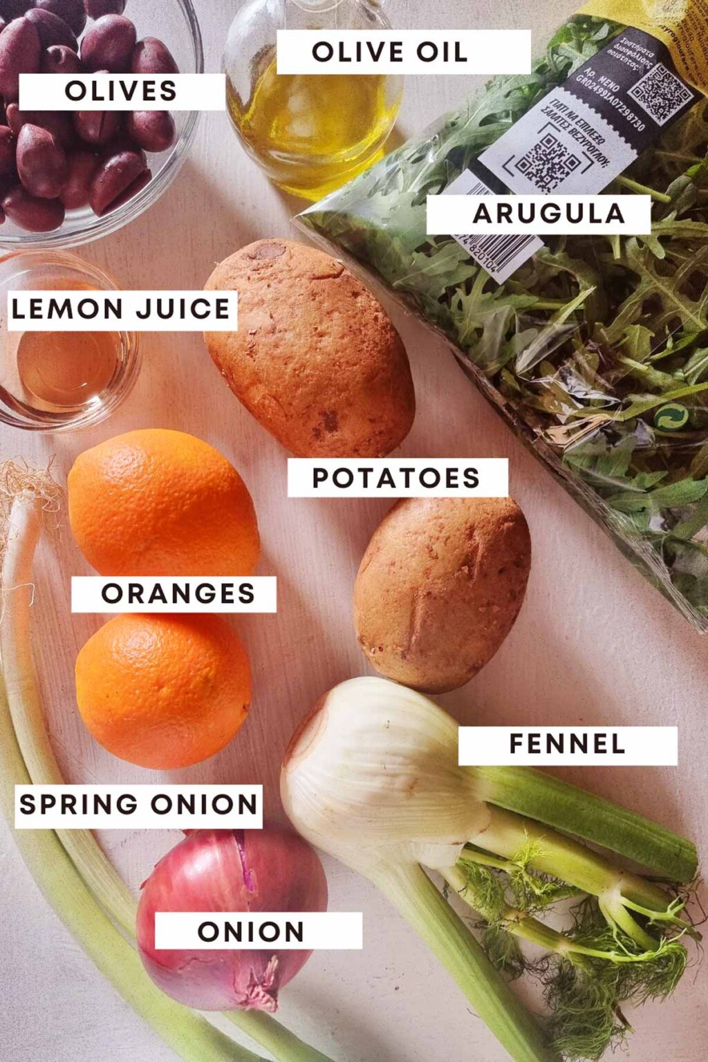 GREEK ORANGE AND FENNEL SALAD - 30 days of Greek food