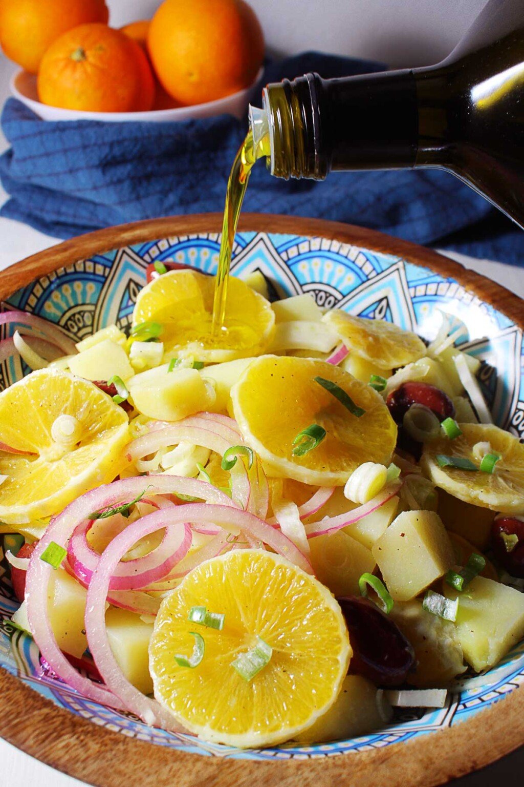 GREEK ORANGE AND FENNEL SALAD - 30 days of Greek food