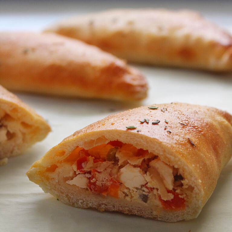 SAVORY VEGETARIAN HAND PIES - TIROPITAKIA - 30 days of Greek food