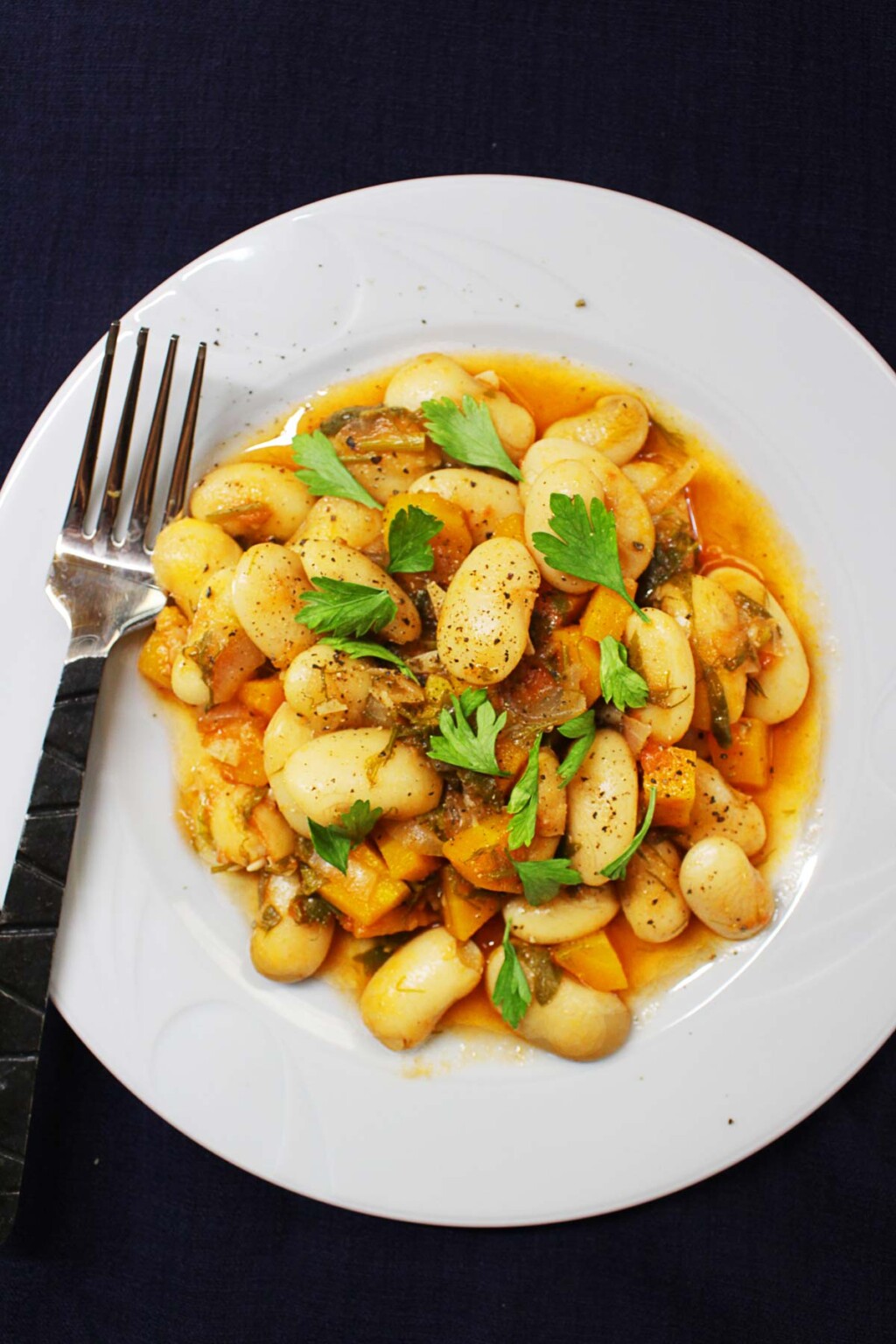 GREEK BAKED GIANT BEANS – GIGANTES - 30 days of Greek food