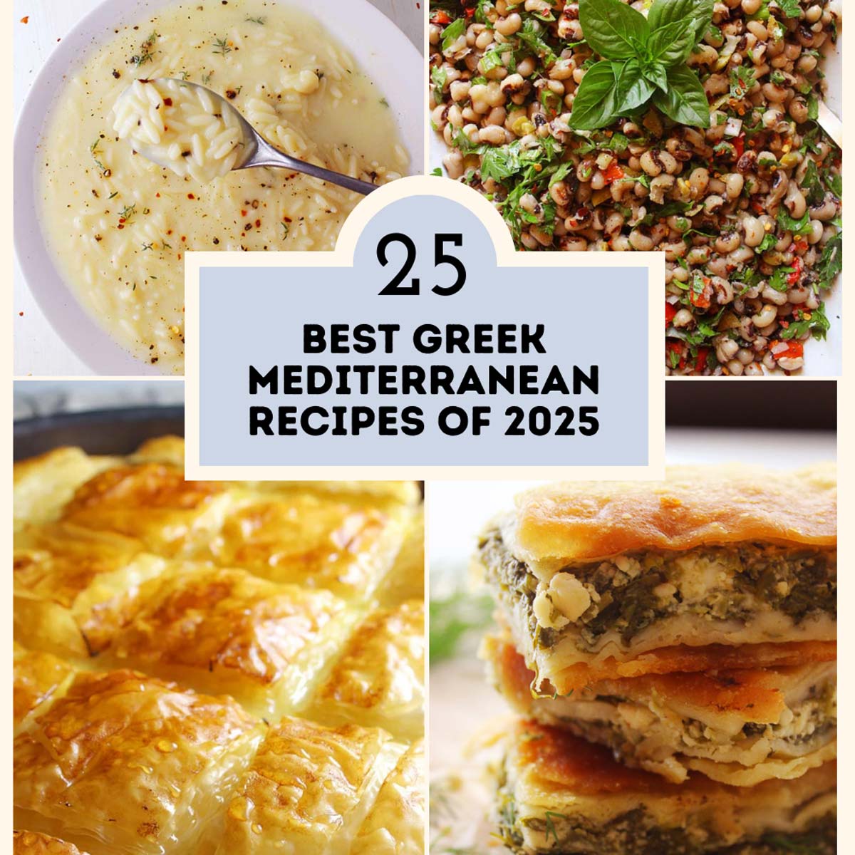 25 BEST GREEK MEDITERRANEAN RECIPES OF 2025 - 30 days of Greek food